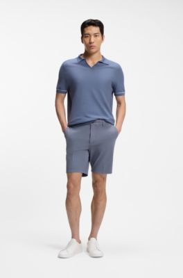 BOSS BOSS Stretch Cotton Shorts in Modern Fit